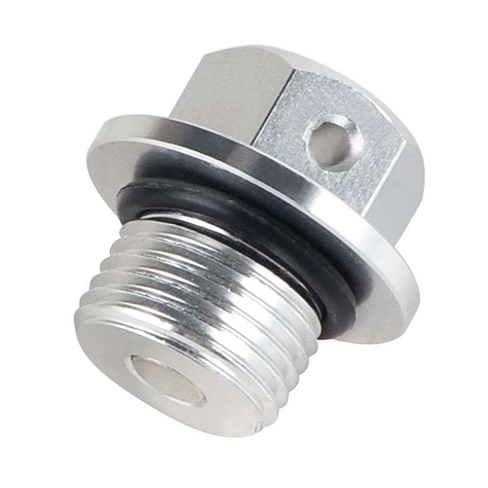 M14xP1.25 Anodized Magnetic Engine Oil Pan Drain Sump Plug Bolt Fits ...